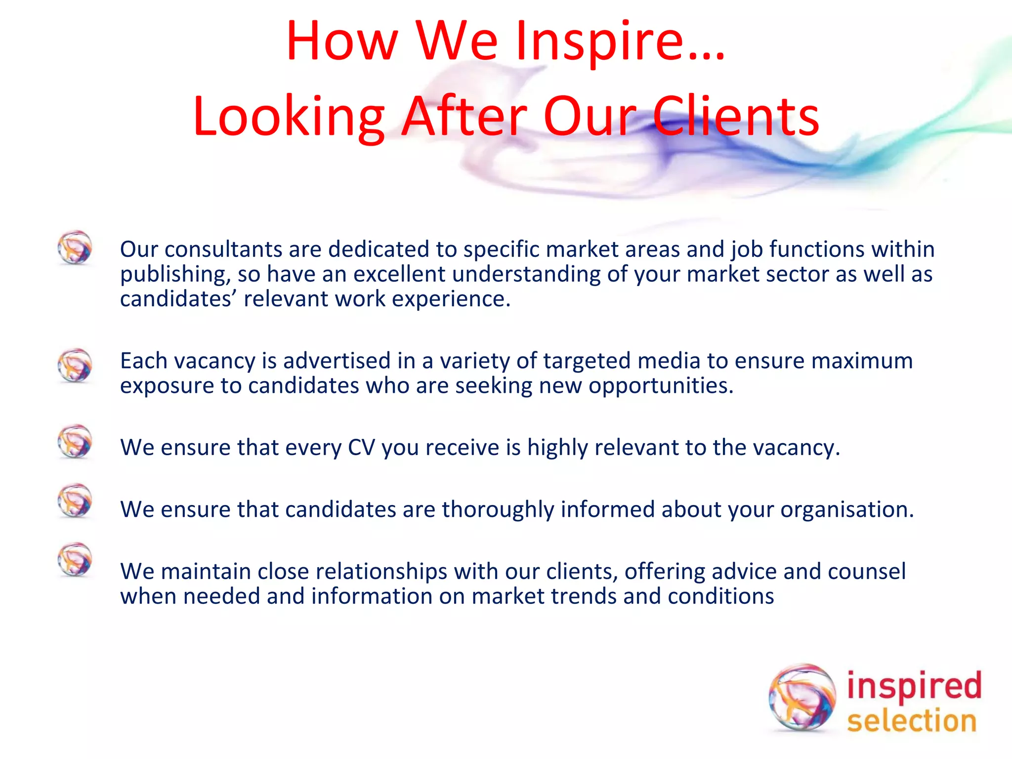 Inspired Selection Powerpoint | PPT