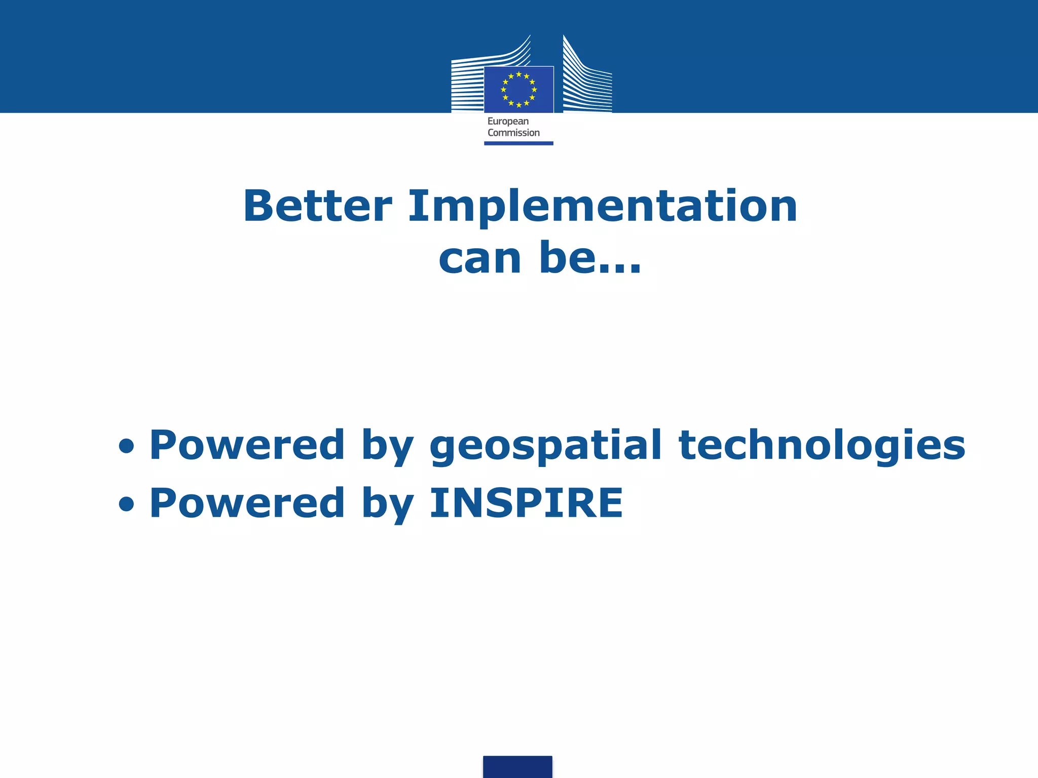 General overview of the INSPIRE Directive and relations to other ...