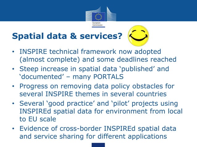 General overview of the INSPIRE Directive and relations to other ...