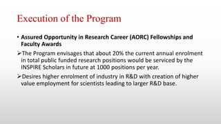 Inspire Programme by Government of India | PPTX