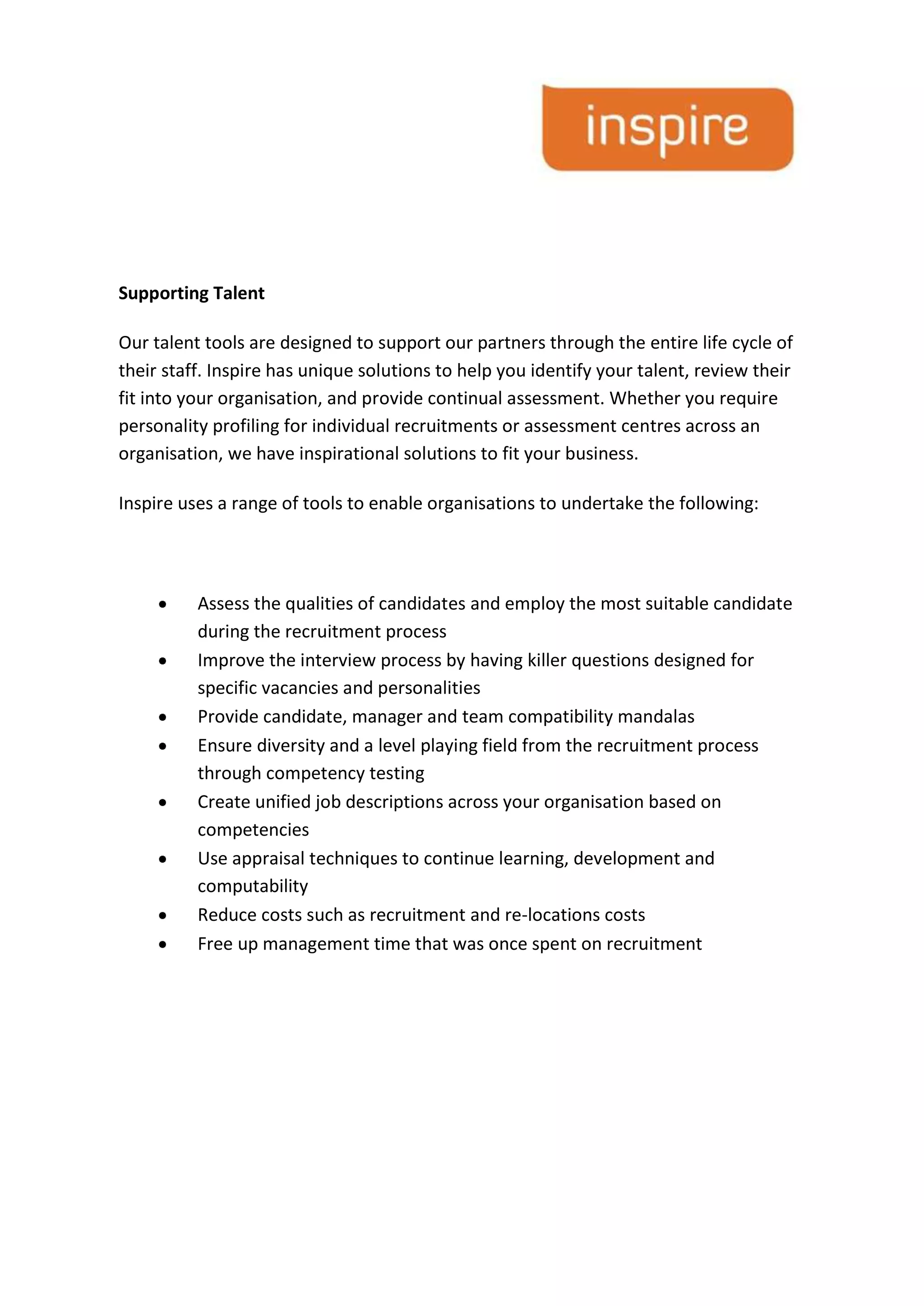 Inspire Training | DOCX