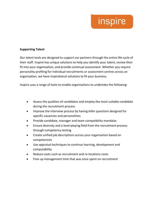 Inspire Training | PDF