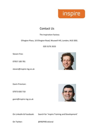 Inspire Training | PDF