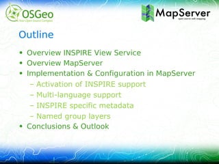 INSPIRE View Service in MapServer | PDF