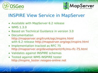 INSPIRE View Service in MapServer | PDF