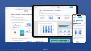 GenAI for Quant Analytics: survey-analytics.ai