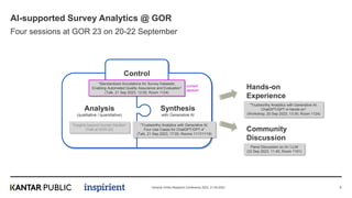 Standardized Annotations for Survey Datasets: Enabling Automated ...