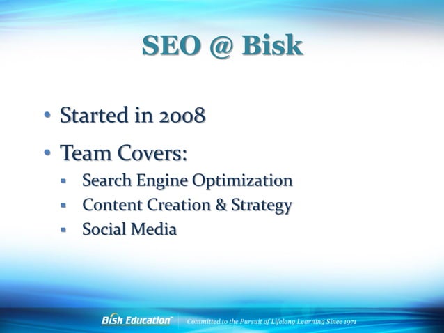 Inspiring a New SEO Vision | PPT