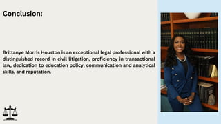 Judge Brittanye Morris Houston: Striving for Equity and Dignity | PPT
