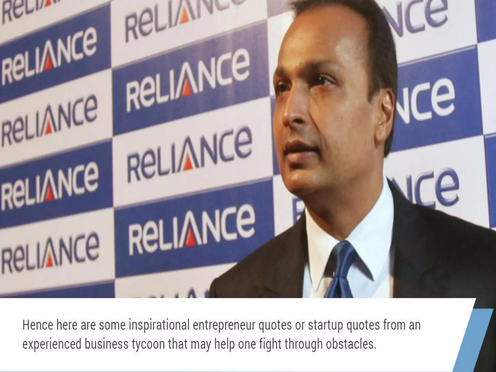 Inspiring quotes by anil ambani | PPTX