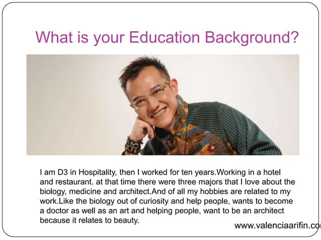 Inspiring role model Erwin Yap | PPT