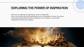 Inspiring Through Words Power of Inspiration.pptx