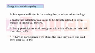 Instagram Addiction | PPTX