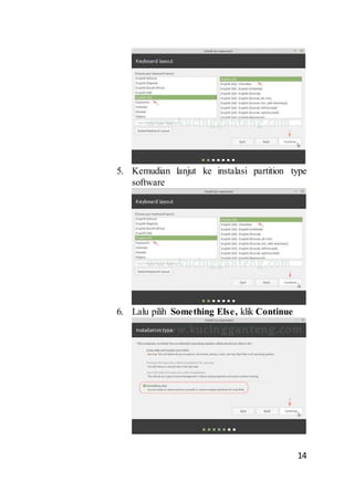 Tutorial Install Windows 10 dan Linux | DOCX