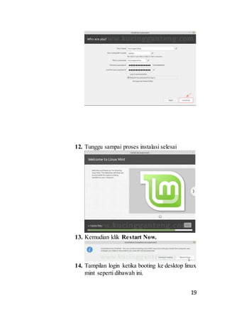 Tutorial Install Windows 10 dan Linux | DOCX