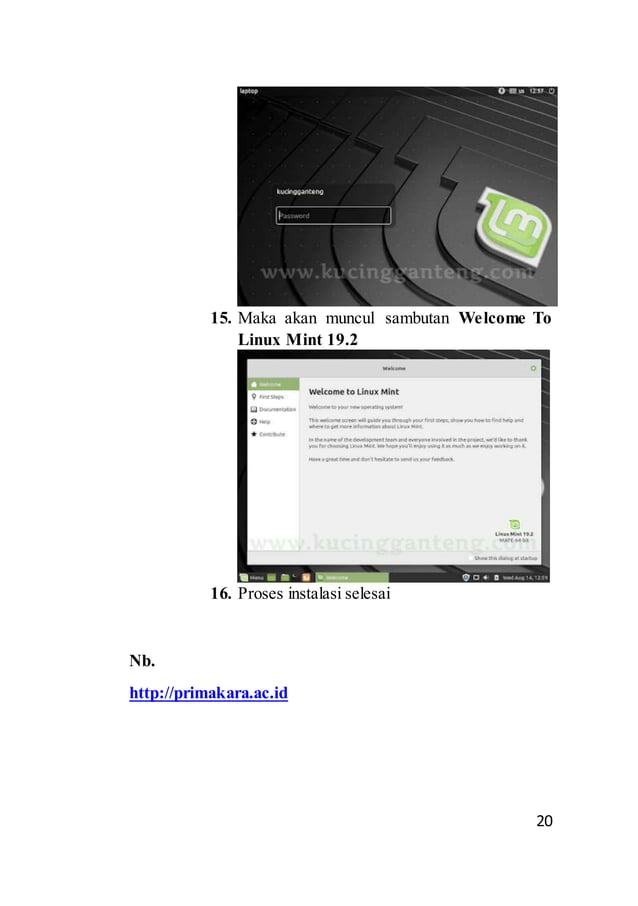 Tutorial Install Windows 10 dan Linux | DOCX