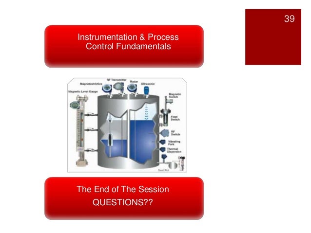 Instrumentation and process control fundamentals