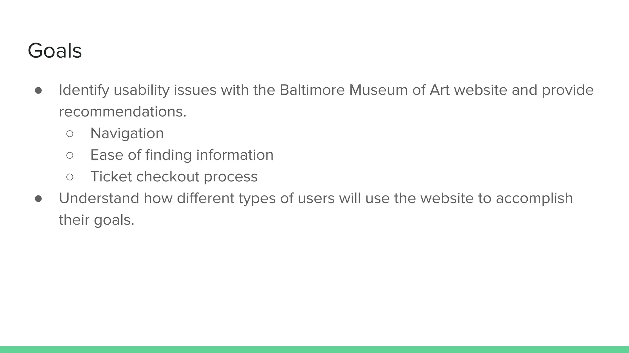 BMA Final Presentation | PPT