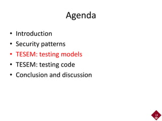 TESEM: A Tool for Verifying Security Design Pattern Applications | PDF ...