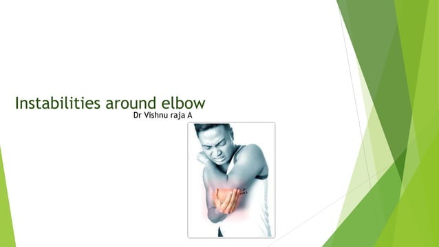 Instability around elbow -1st part | PPT