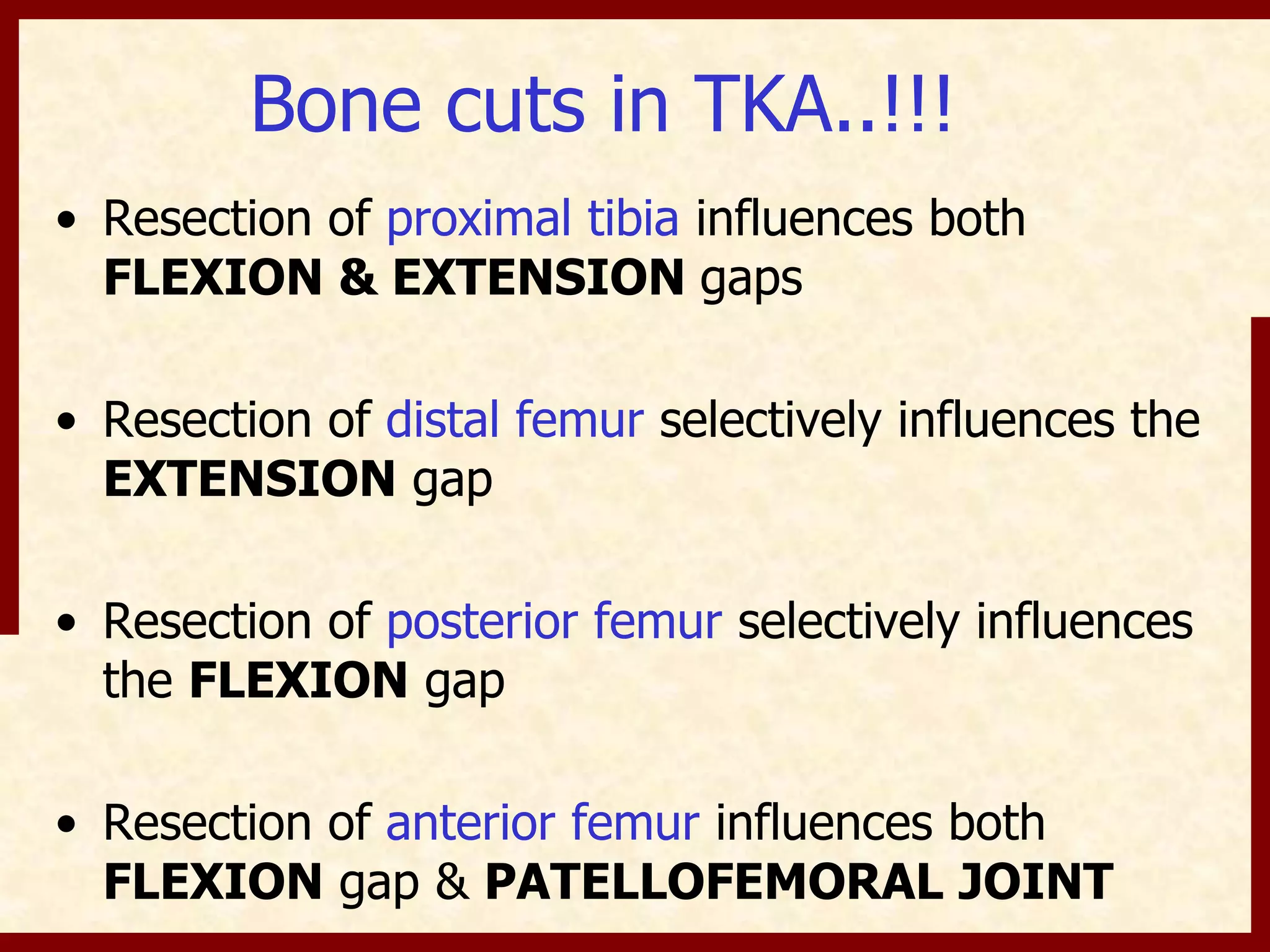 Instability in TKR | PPTX