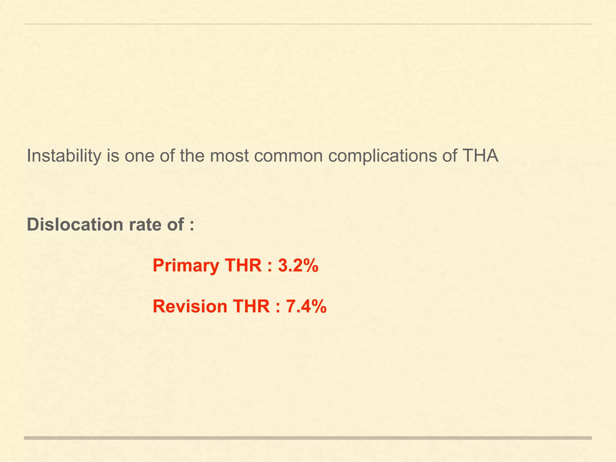 Instability following thr | PPTX