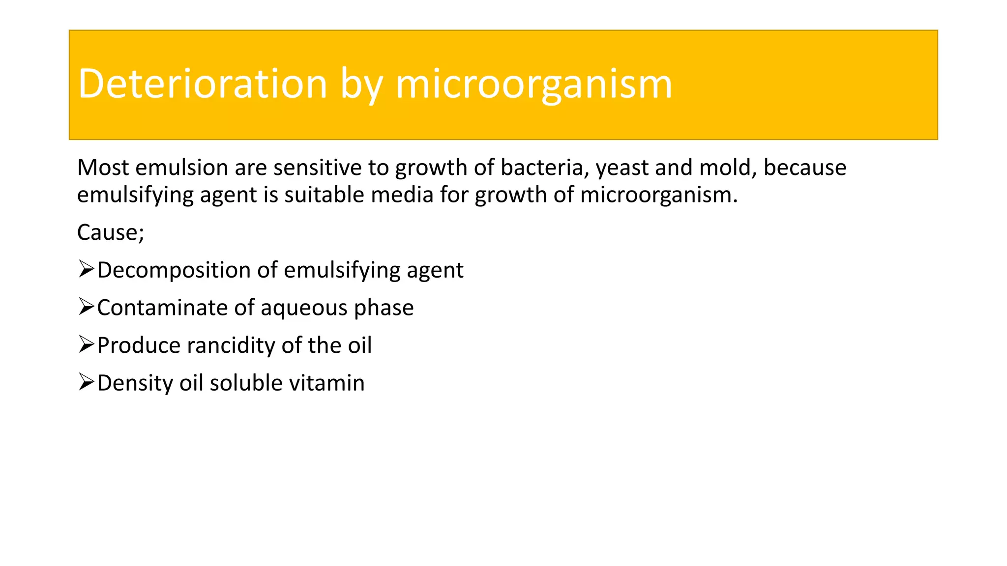 Instability of emulsion | PPTX