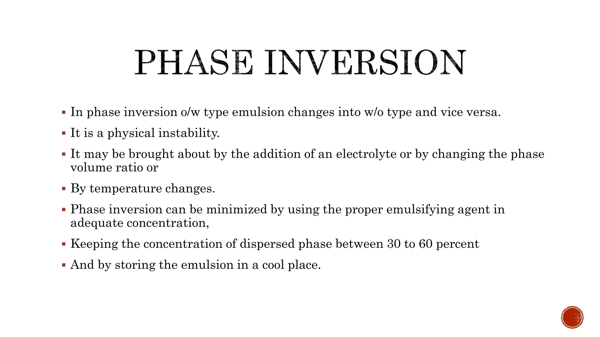 Instability Of Emulsions.pptx