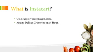 Instacart Market Basket Analysis | PPTX