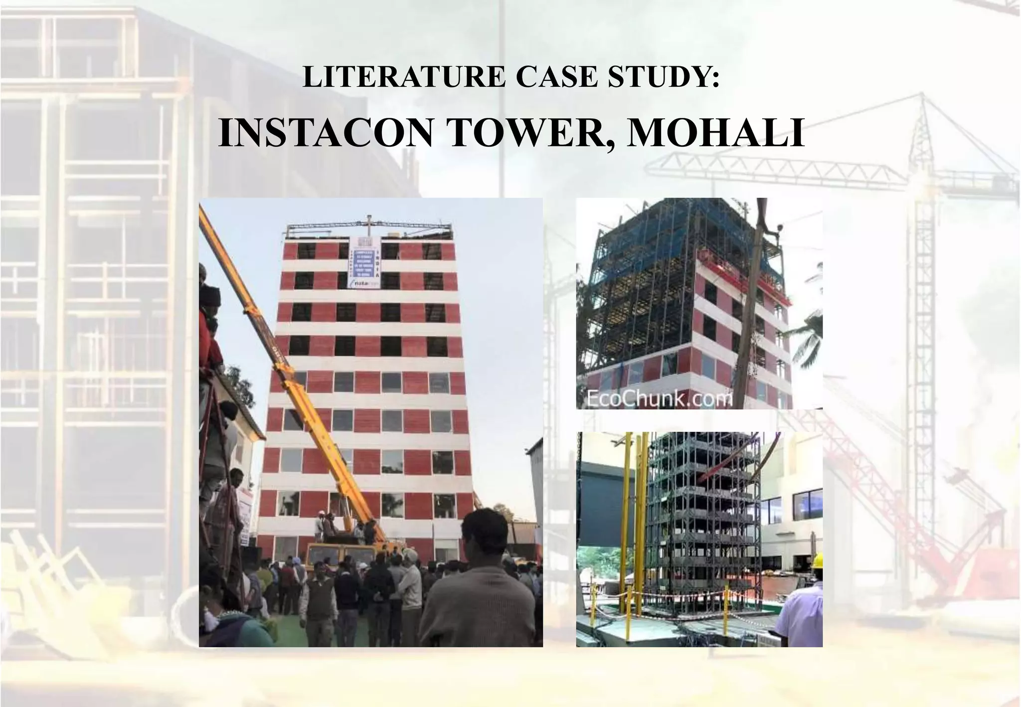 Instacon tower mohali | PPTX