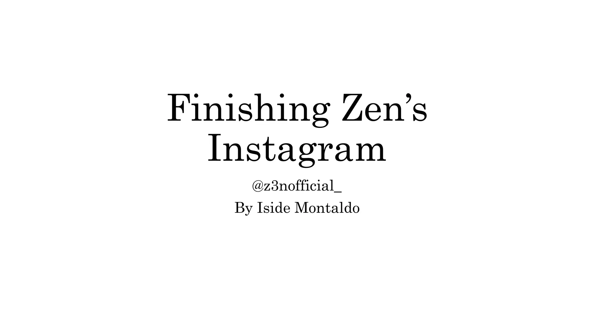 insta finish zen.pptx