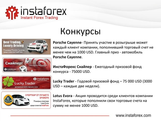 Instaforex presentation ru | PPT