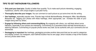 Improve Instagram Follower | Mohit Bansal Chandigarh | PPT