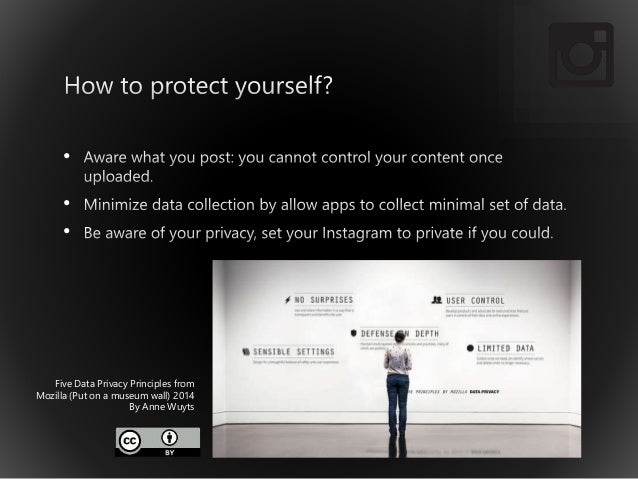 Privacy issue in Instagram's Terms of Use and Privacy Policy