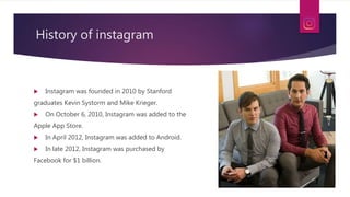 Instagram | PPTX