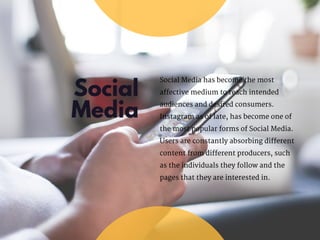 Instagram's Affect On Society | PDF