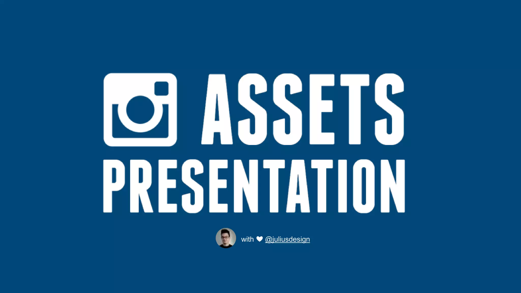 Instagram Assets Presentation | PPT