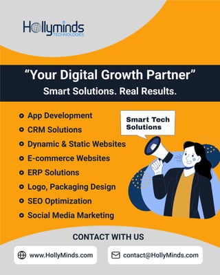 Hollyminds technologies- Your digital growth partner, smart solutions,real results. | PDF