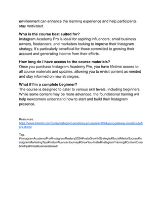 Instagram Academy Pro Review 2024_ Your Gateway to Instagram Mastery.pdf