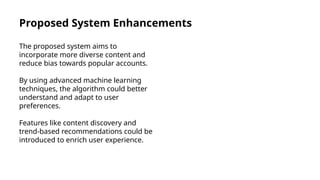 Instagram Algorithm Introduction,Existing System & Proposed System, Design, Implemention.pptx