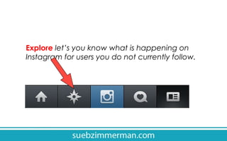 What are each of the Instagram Buttons? | PPT