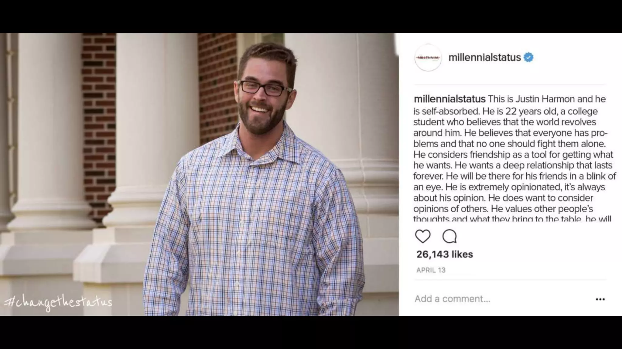 Millennial Status Instagram Campaign | PPT