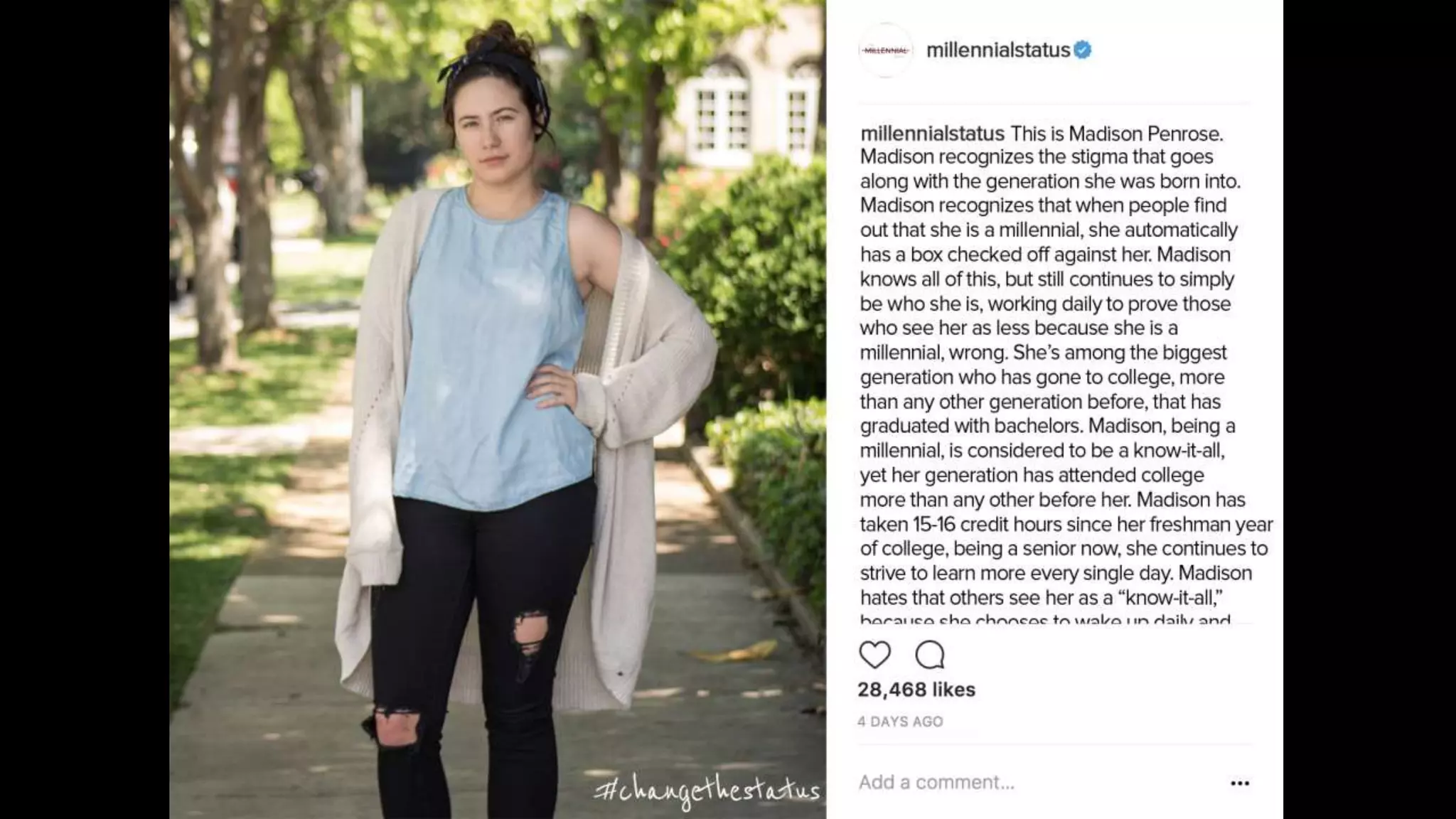 Millennial Status Instagram Campaign | PPTX | Social Networking | Internet