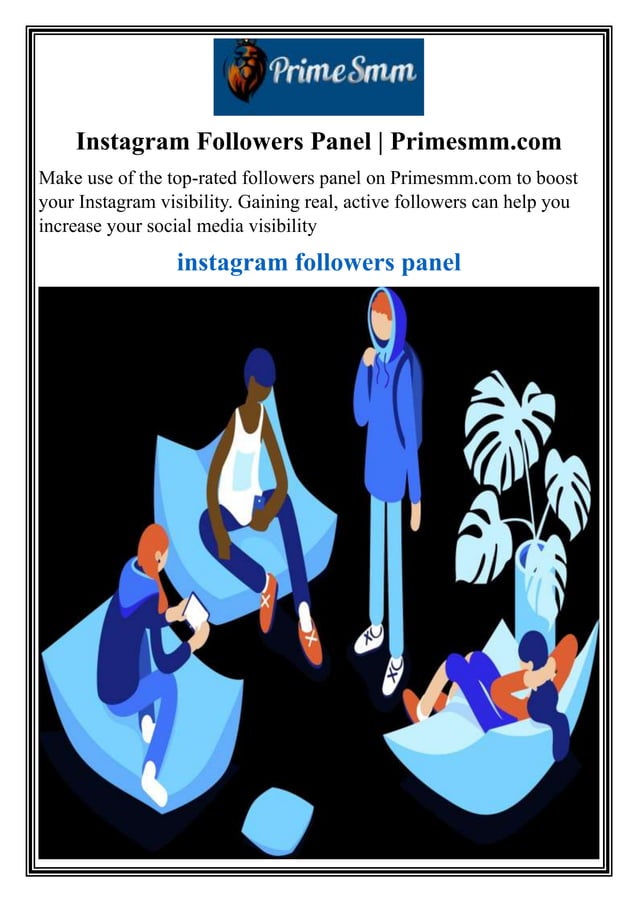 Instagram Followers Panel Primesmm.pdf.... | PDF