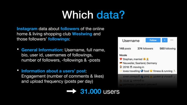 Instagram network analysis | PDF