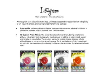 Instagram PowerPoint | PDF