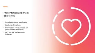 Instagram ppt | PPTX