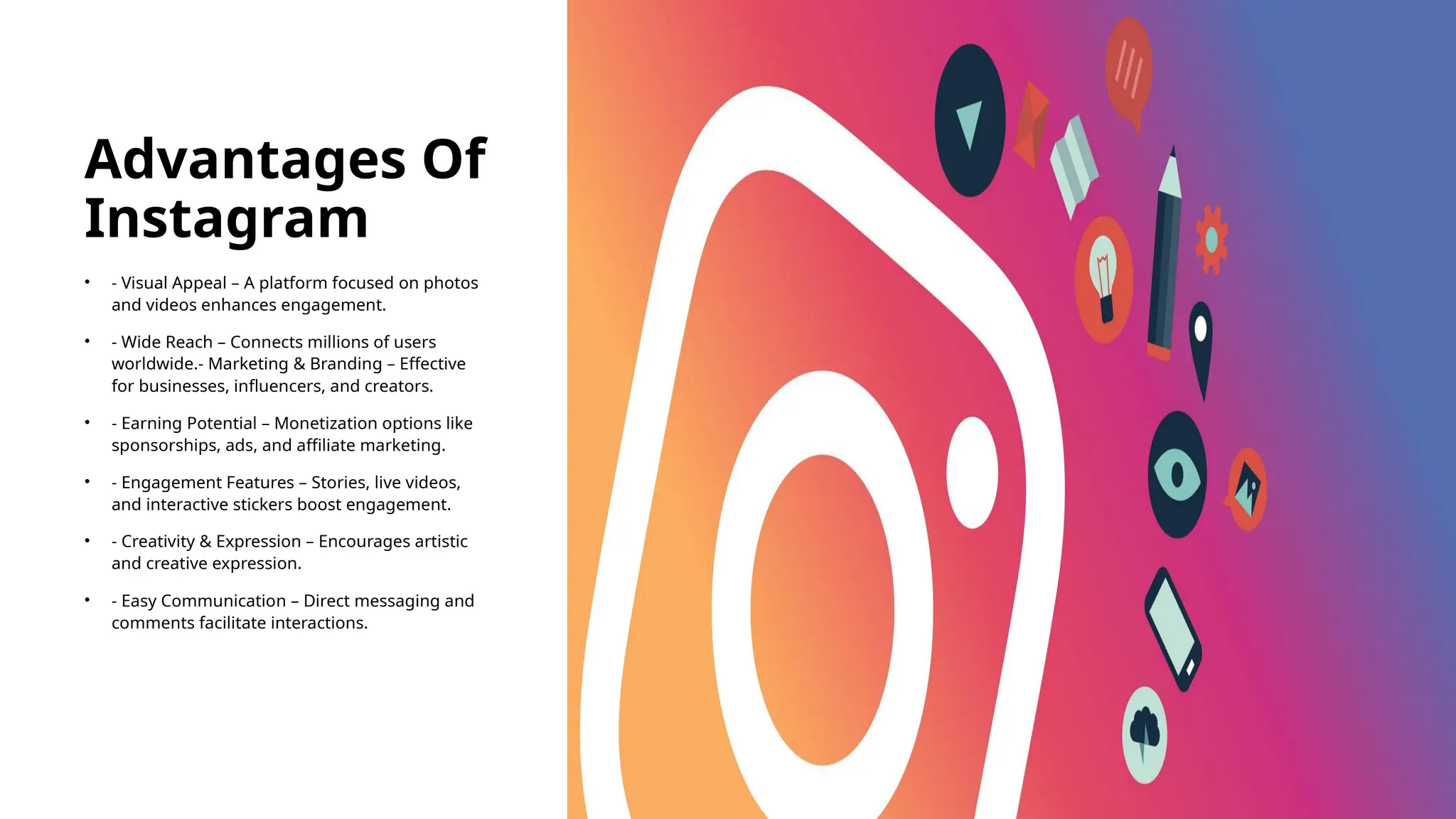 instagram ppt power point Encapsulation Polymorphism | PPT