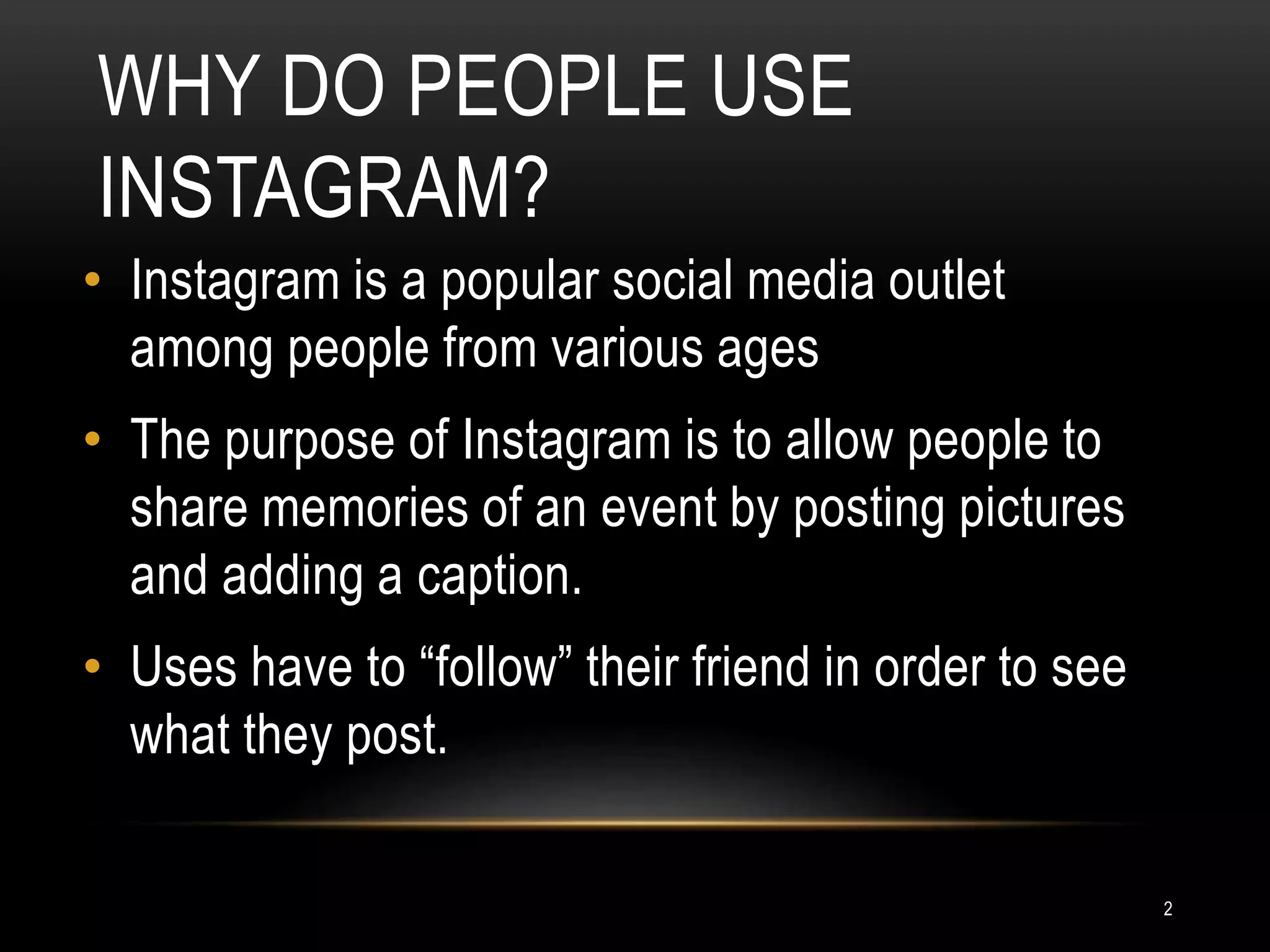 Instagram presentation 2 | PPTX