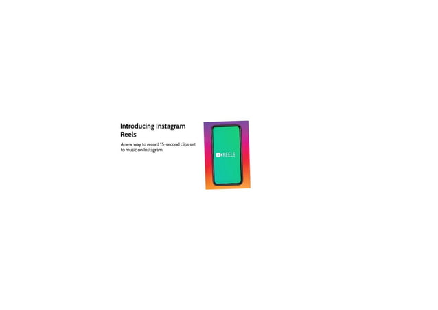 Introduction Instagram Reels | PDF